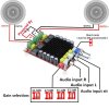 2x100W Class D Dual Channel Audio Stereo Digital Power Amplifier Board DC 12-30V TDA7498 - EEEShopBD