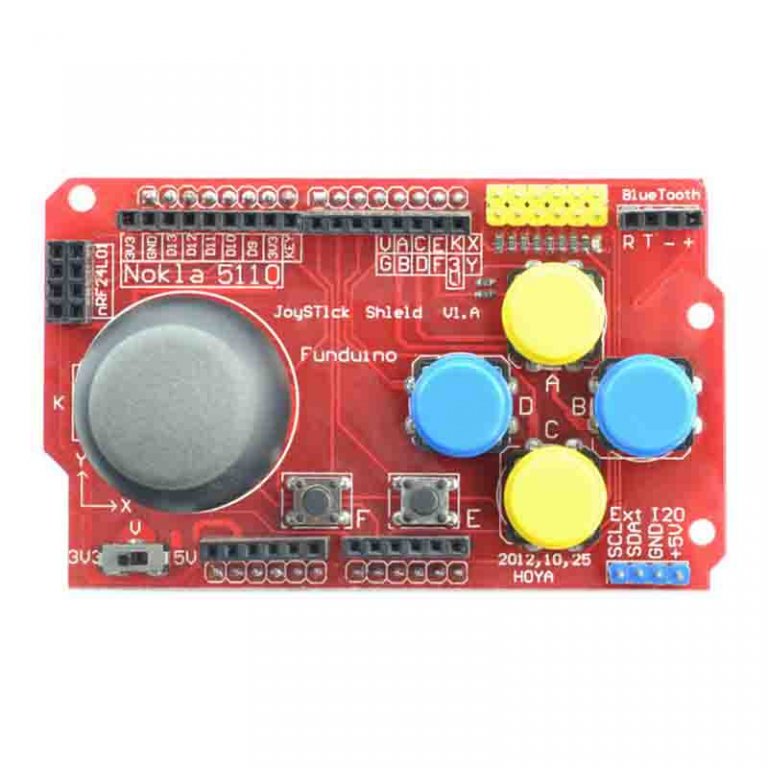 V1.A Funduino Joystick Shield Expansion Board Arduino Compatible - EEEShopBD